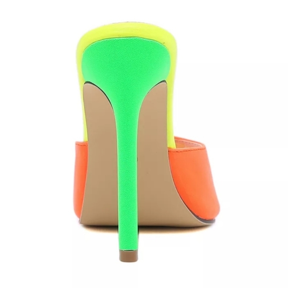 Emaysporium Collection | Shoes | Emaysporium Sexy Pointed Colorful Mule ...